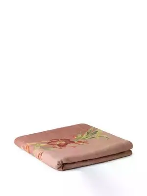 CABANA Ibiscus Colony Linen Tablecloth - Pink