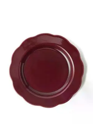 CABANA Fiore Dessert Plate - Red