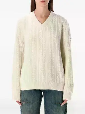 Mm6 Maison Margiela V Neck Sweaters For Women