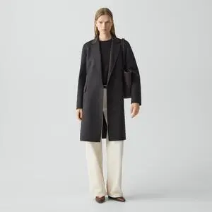 Theory Tie Detailed Coats For Women