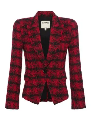 L'Agence Kaisley Tweed Blazer