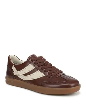 Vince Oasis Brogue Sneakers - Brown/moonlight