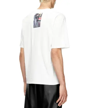 DIESEL® T-boxt-t3 Cotton Tee - Off/white