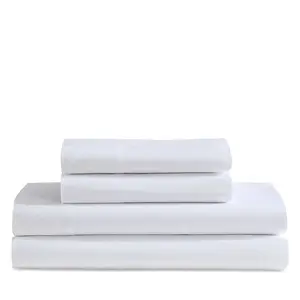 Calvin Klein Enhanced Cooling Comfort Solid 4 Piece Sheet Set, King White