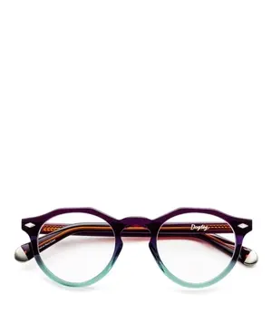CADDIS Dogleg Reading Glasses, 48 Mm - Voodoo