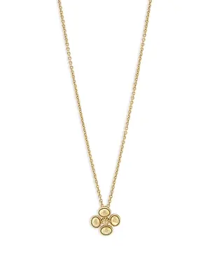 CAPUCINE DE WULF Berry Clover Station Necklace - Gold