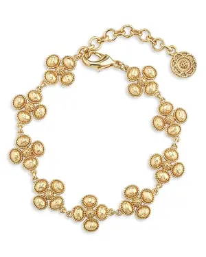 CAPUCINE DE WULF Berry Clover Linear Bracelet - Gold