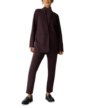 Eileen Fisher Slim Ankle Length Pants - Casis