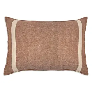 POM POM AT HOME Rory Linen Standard Sham - Terracotta/flax