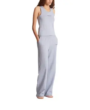Balmain Tank Top With Print - Grey