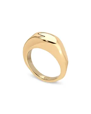 Ettika Modern Flow Band Ring - Gold
