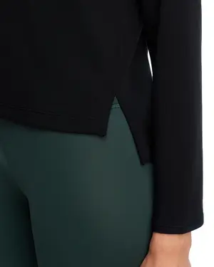Spanx Airessentials Crewneck Tee - Very Black