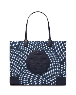 Tory Burch Ella Printed Tote - Navy