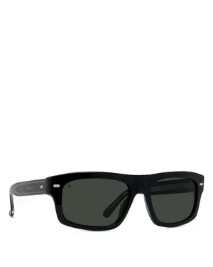 Vuarnet Lifestyle Rectangular Sunglasses - Black/smoke