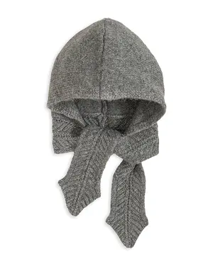 Echo Hooded Scarf - Silver/grey