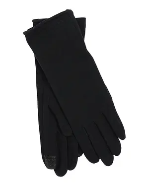 Echo Comfort Stretch Long Touch Glove - Black