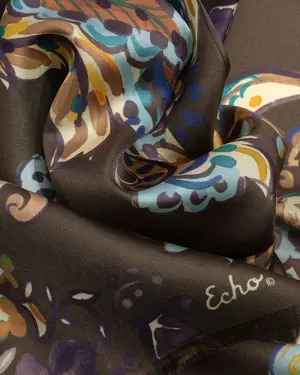 Echo Dreamy Paisley Silk Oblong Scarf