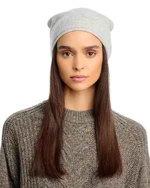Echo The Crosby Wool & Cashmere Hat Silver