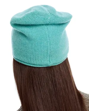 Echo The Crosby Wool & Cashmere Hat - Spearmint/blue