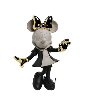 LEBLON DELIENNE Minnie Mouse Hoppen 12 Figurine - Taupe/black Gold