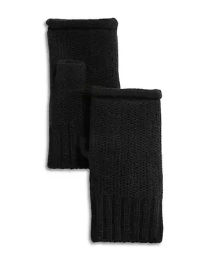 Echo The Crosby Wool & Cashmere Handwarmer Black