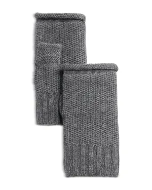 Echo The Crosby Wool & Cashmere Handwarmer Grey Heath