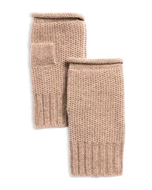 Echo The Crosby Wool & Cashmere Handwarmer Pebble