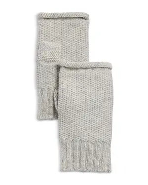 Echo The Crosby Wool & Cashmere Handwarmer Silver