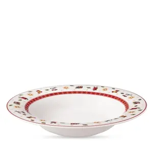 VILLEROY & BOCH Toy's Delight White Round Soup Bowl - Multi