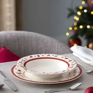 VILLEROY & BOCH Toy's Delight White Round Soup Bowl - Multi