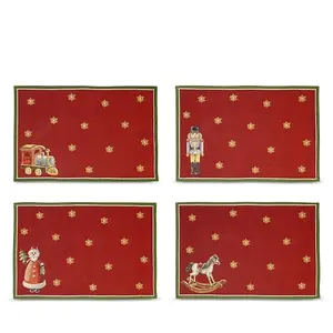 VILLEROY & BOCH Toy's Delight Anniversary Placemat, Set Of 4 - Multi
