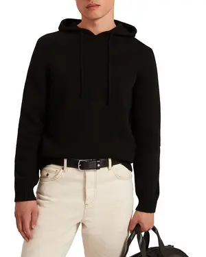 Ted Baker London Kins Merino Wool Blend Hoodie