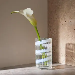 Rosendahl Lyngby Swirl Vase, 6.1