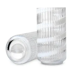 ROSENDAHL Lyngby Vase, 8.1 - Clear Swirl