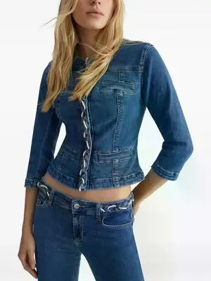 Liu Jo Denim Braid Jacket