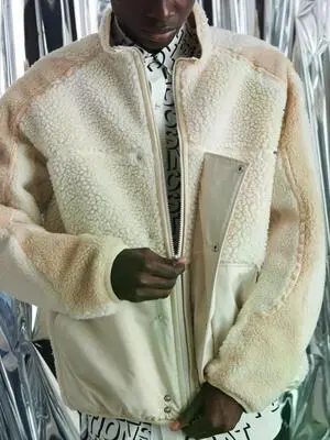 Yoshiokubo Zip Fleece Jacket - Neutrals | Editorialist
