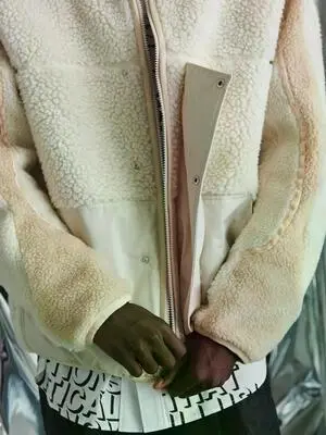 Yoshiokubo Zip Fleece Jacket - Neutrals | Editorialist