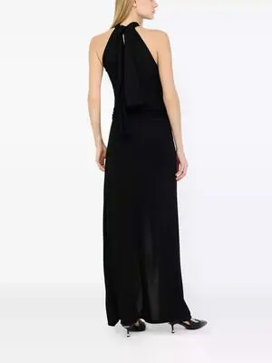 Liu Jo Draped Halter-neck Dress