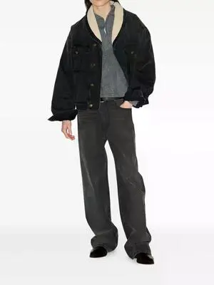 MARANT Shearling Collar Jackson Jacket