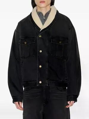MARANT Shearling Collar Jackson Jacket