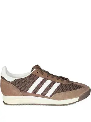 Adidas Sl 72 Striped Sneakers - Brown