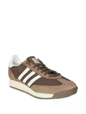 Adidas Sl 72 Striped Sneakers - Brown
