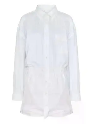 MAISON MARGIELA Elasticated-waist Cotton Shirt
