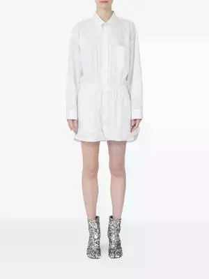 MAISON MARGIELA Elasticated-waist Cotton Shirt