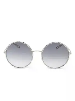 Elie Saab Round-frame Sunglasses