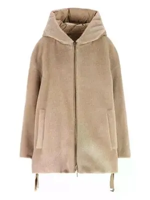 Max Mara Reversible Alpaca-wool Padded Coat