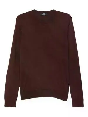 Alpha Studio Drop Shoulder Sweaters For Men