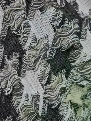 DIESEL Houndstooth Tank Top - Brown