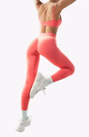 VITALITY Daydream Block Pant - Grapefruit Spritz