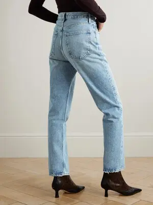 AGOLDE 90s Pinch High-rise Straight-leg Jeans - Blue